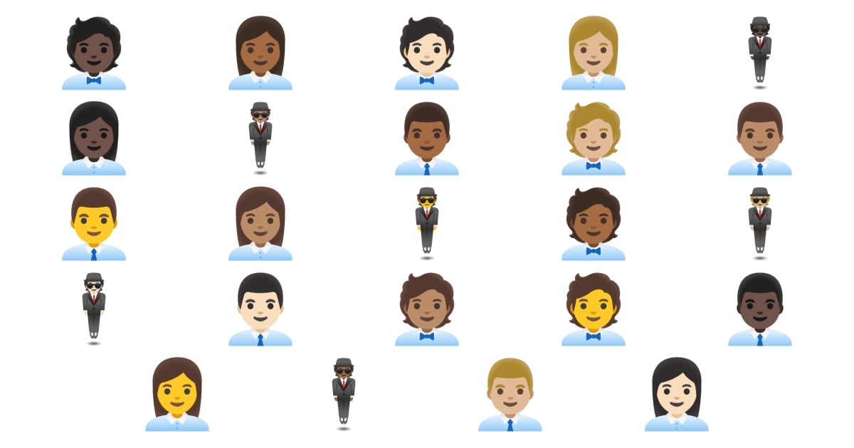🧑‍💼 Business Emojis 👨‍💼 👩‍💼 🕴️ 🧑🏻‍💼 🧑🏼‍💼 🧑🏽‍💼