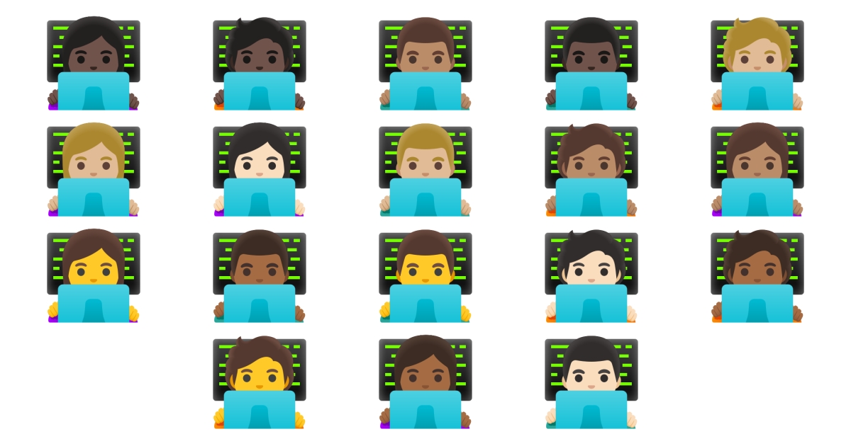 🧑‍💻 Inventor Emojis 👨‍💻 👩‍💻 🧑🏻‍💻 🧑🏼‍💻 🧑🏽‍💻 🧑🏾‍💻