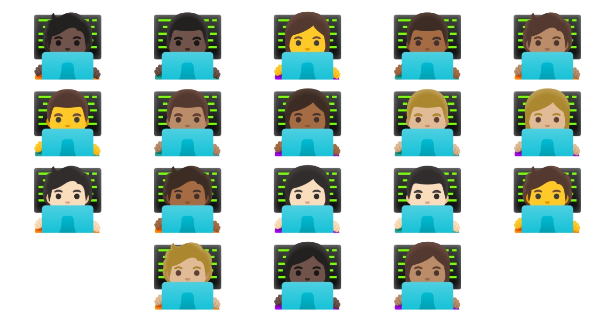 🧑‍💻 Technologist Emojis 👨‍💻 👩‍💻 🧑🏻‍💻 🧑🏼‍💻 🧑🏽‍💻 🧑🏾‍💻