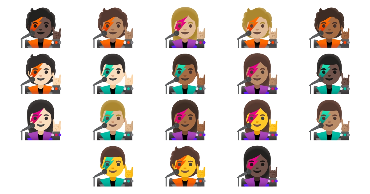 🧑‍🎤 Actor Emojis 👨‍🎤 👩‍🎤 🧑🏻‍🎤 🧑🏼‍🎤 🧑🏽‍🎤 🧑🏾‍🎤