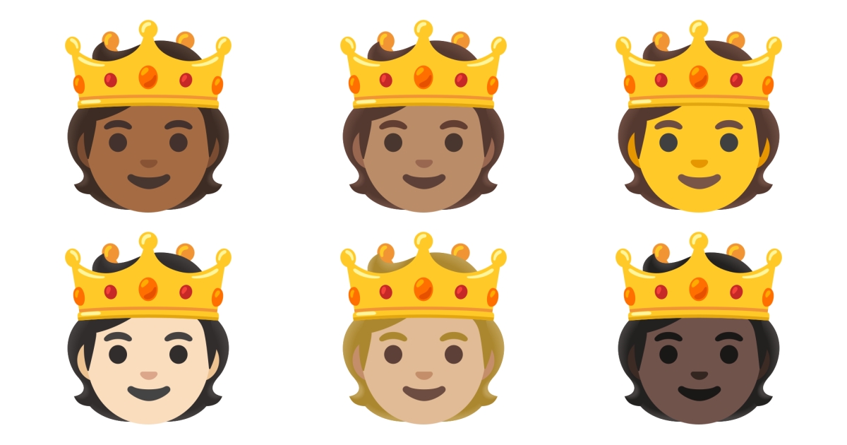 🫅 Monarch Emojis 🫅🏻 🫅🏼 🫅🏽 🫅🏾 🫅🏿