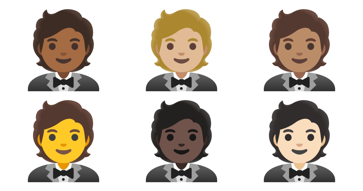🤵 Groom Emojis 🤵🏻 🤵🏼 🤵🏽 🤵🏾 🤵🏿