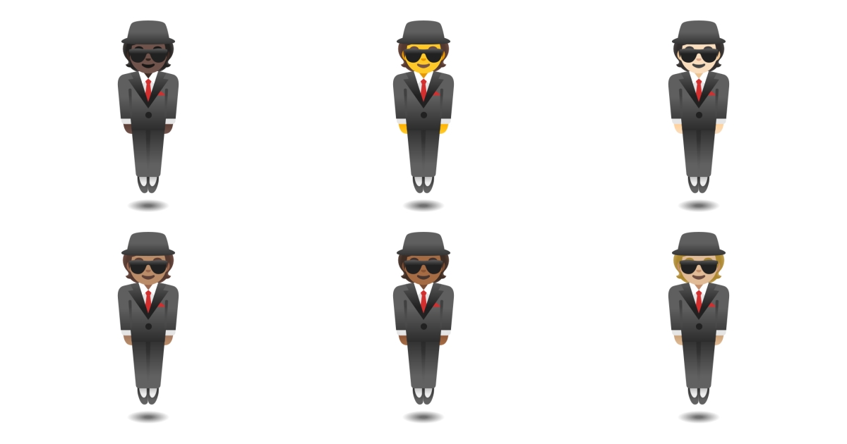 🕴️ Suit Emojis 🕴🏻 🕴🏼 🕴🏽 🕴🏾 🕴🏿