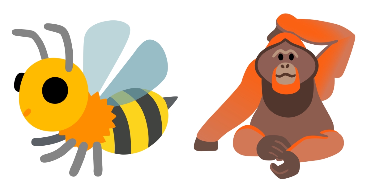 🦧 Ape Emojis 🐝