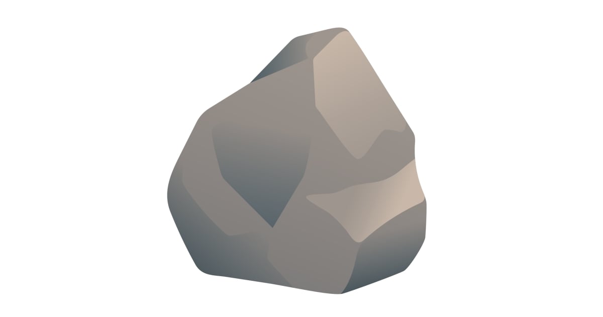 🪨 Stone Emojis