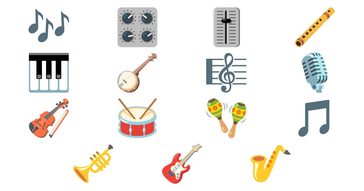 🎼 Music Emojis 🎵 🎶 🎙️ 🎚️ 🎛️ 🎷