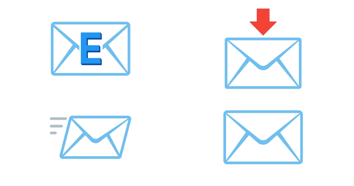 ️ Email Emojis 📧 📨 📩