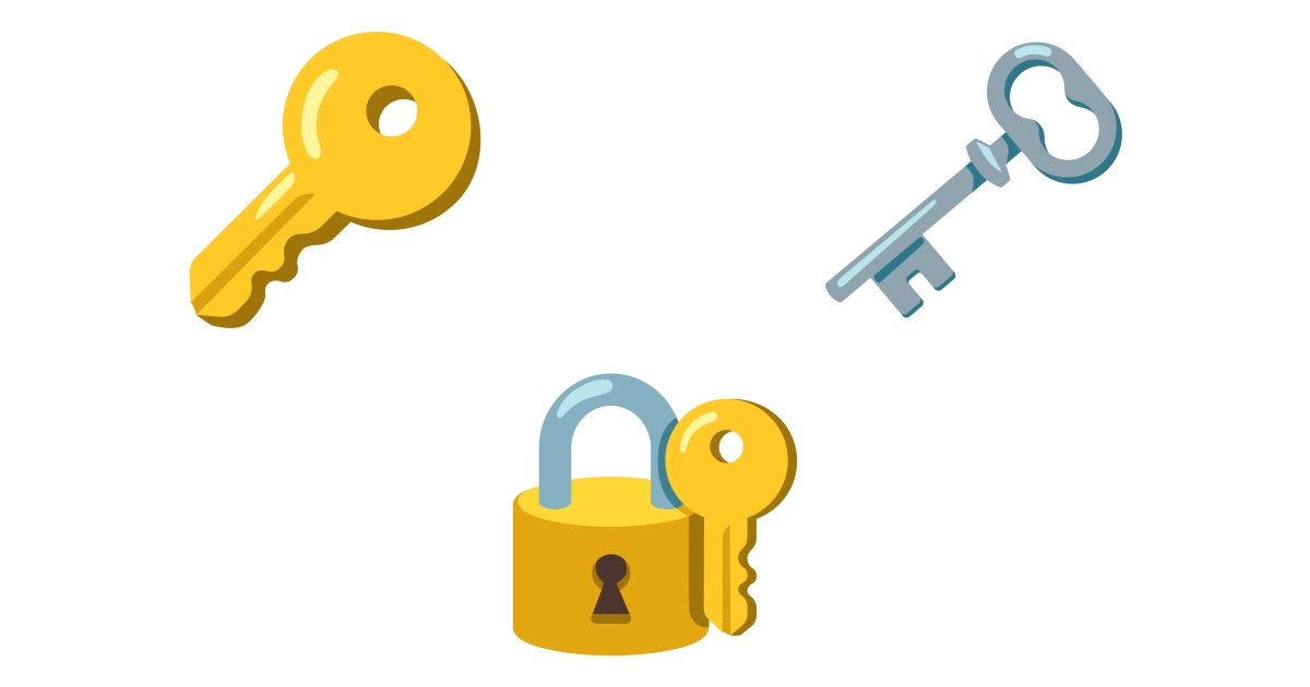 🔐 Key Emojis 🔑 🗝️
