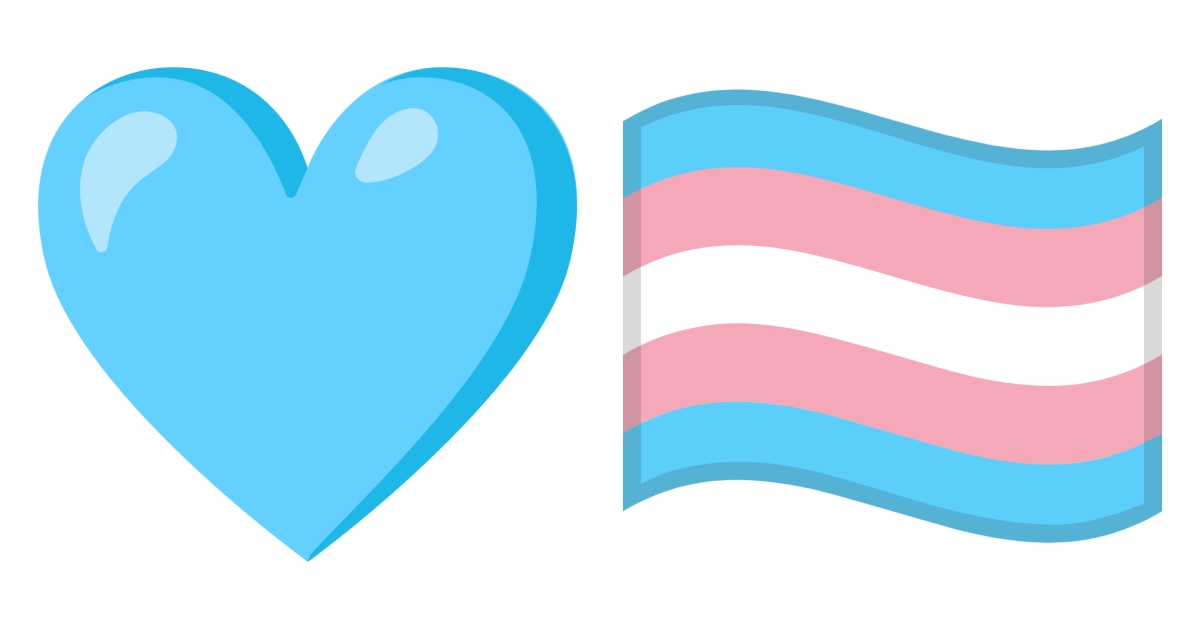 Light Blue Emojis 🏳️‍⚧️