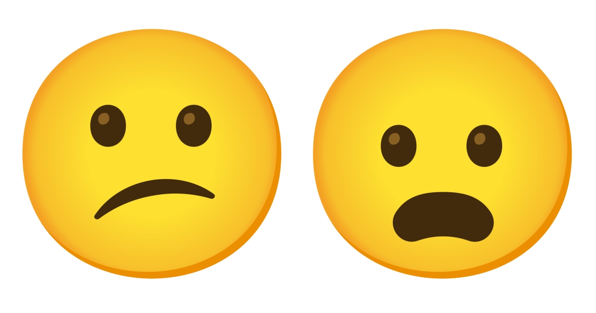 😕 verwundert Emojis 😦