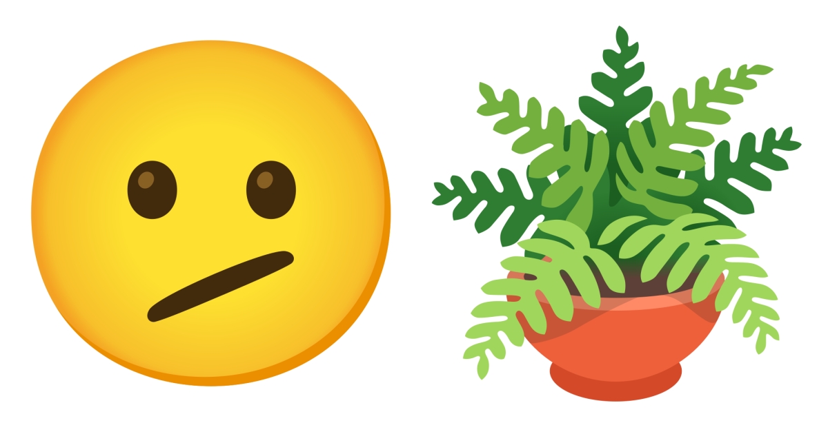🫤 langweilig Emojis 🪴