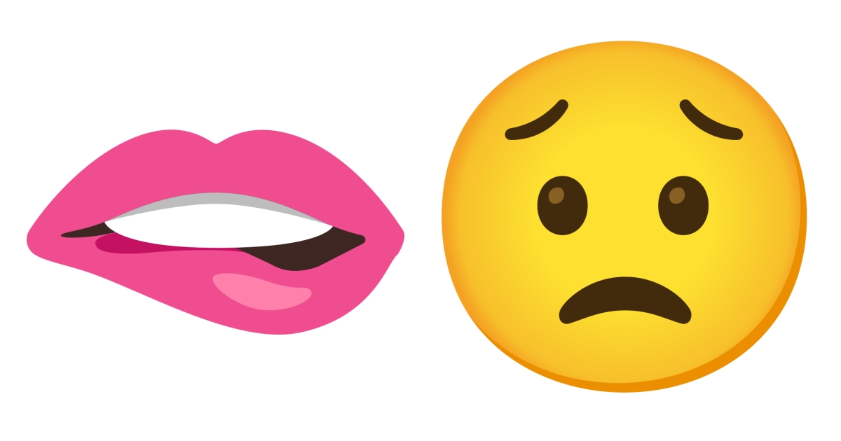 😟 besorgt Emojis 🫦