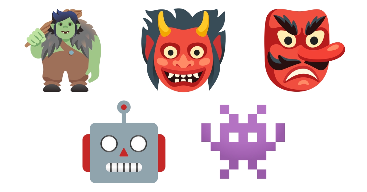 👹 Monster Emojis 👺 👾 🤖 🧌