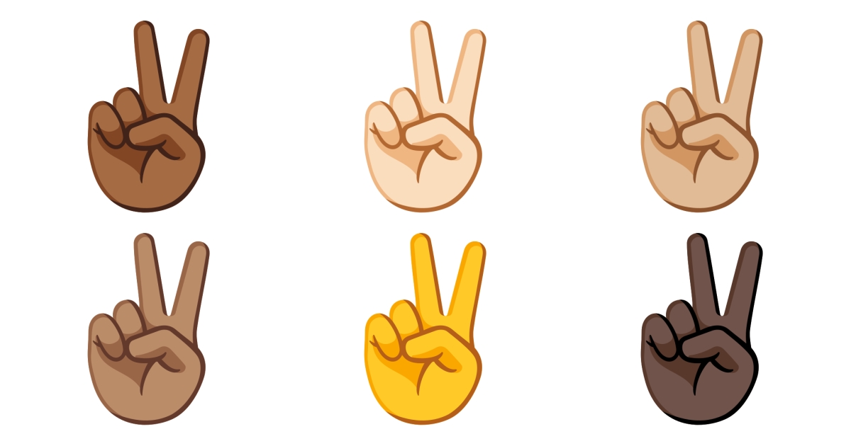 ️ Sieg Emojis 🏻 🏼 🏽 🏾 🏿