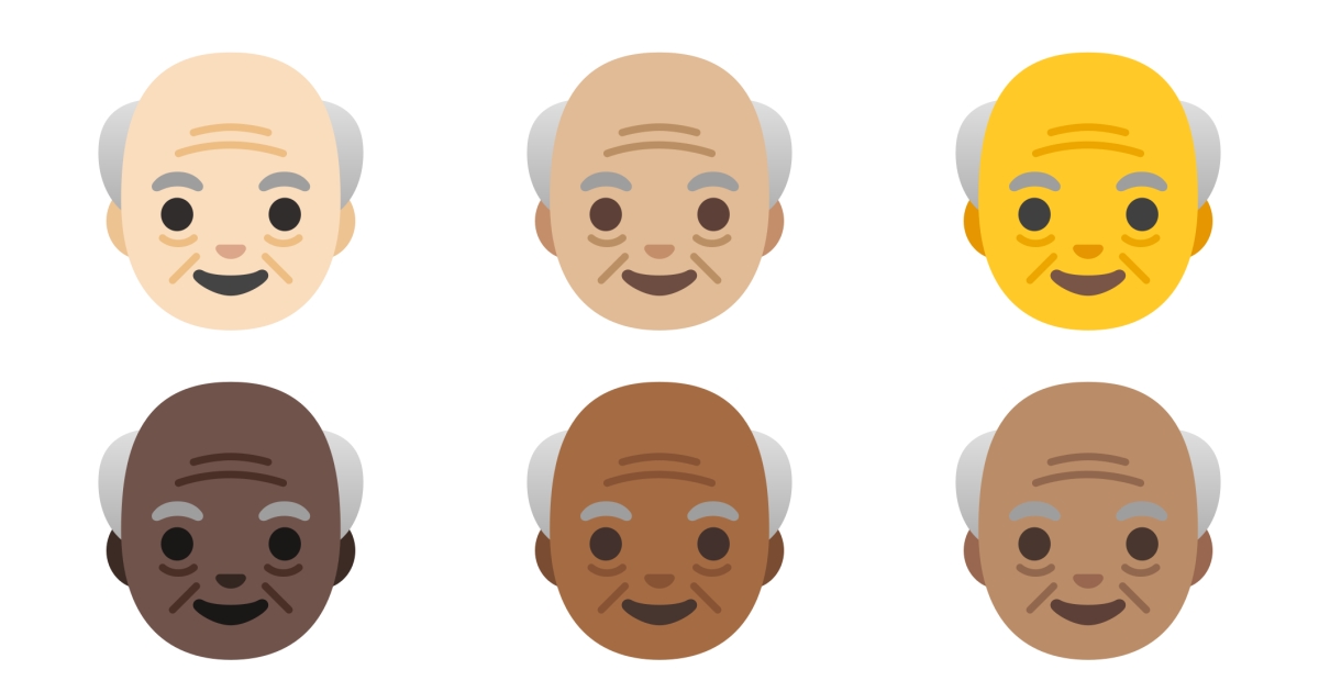 👴 Senior Emojis 👴🏻 👴🏼 👴🏽 👴🏾 👴🏿