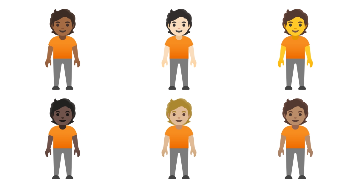 🧍 Stand Emojis 🧍🏻 🧍🏼 🧍🏽 🧍🏾 🧍🏿