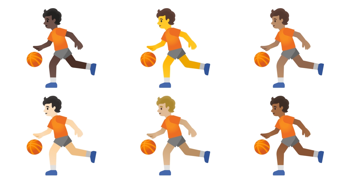 ⛹️ Person mit Ball Emojis ⛹🏻 ⛹🏼 ⛹🏽 ⛹🏾 ⛹🏿
