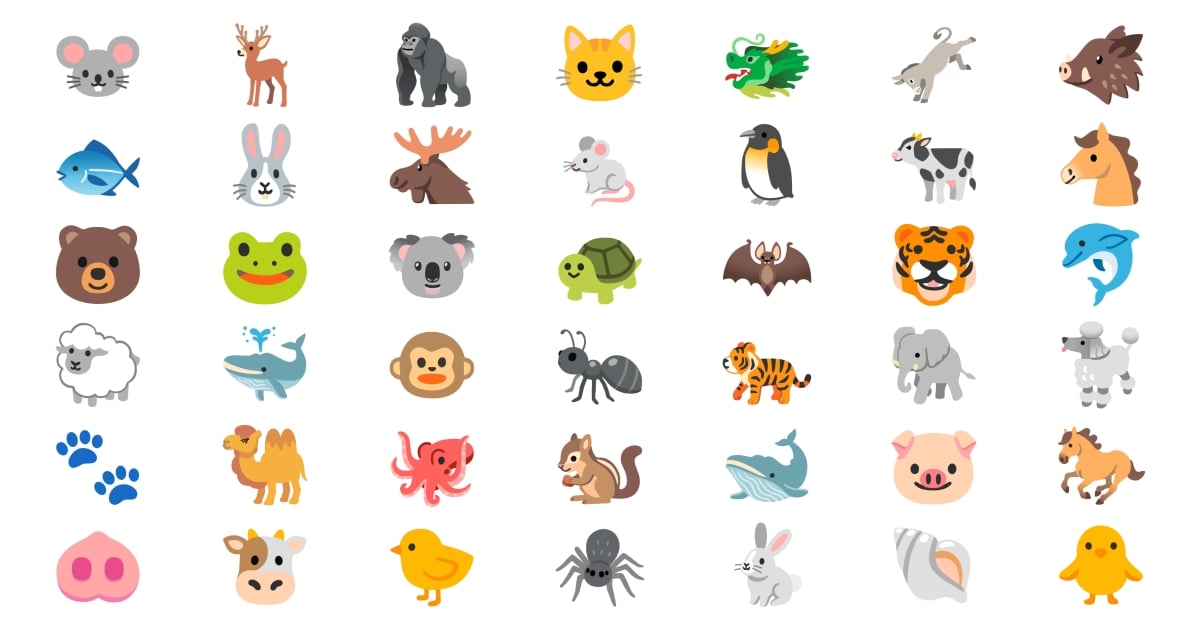 🐵 Tier Emojis 🐒 🦍 🐶 🐕 🐩 🐺