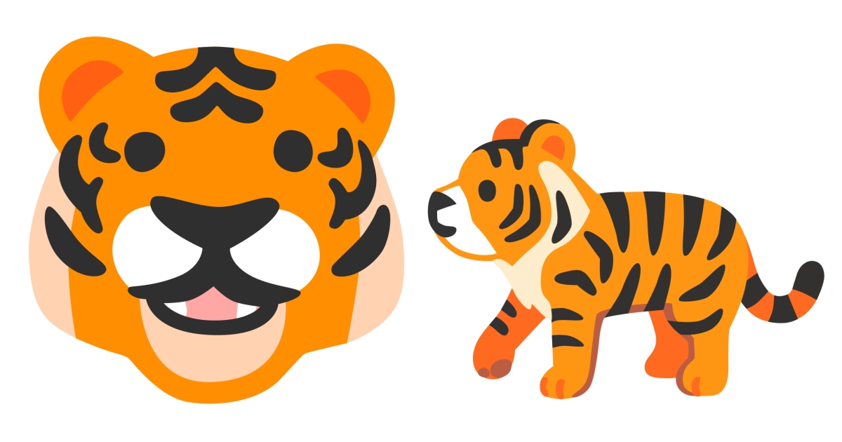 🐯 Tiger Emojis 🐅