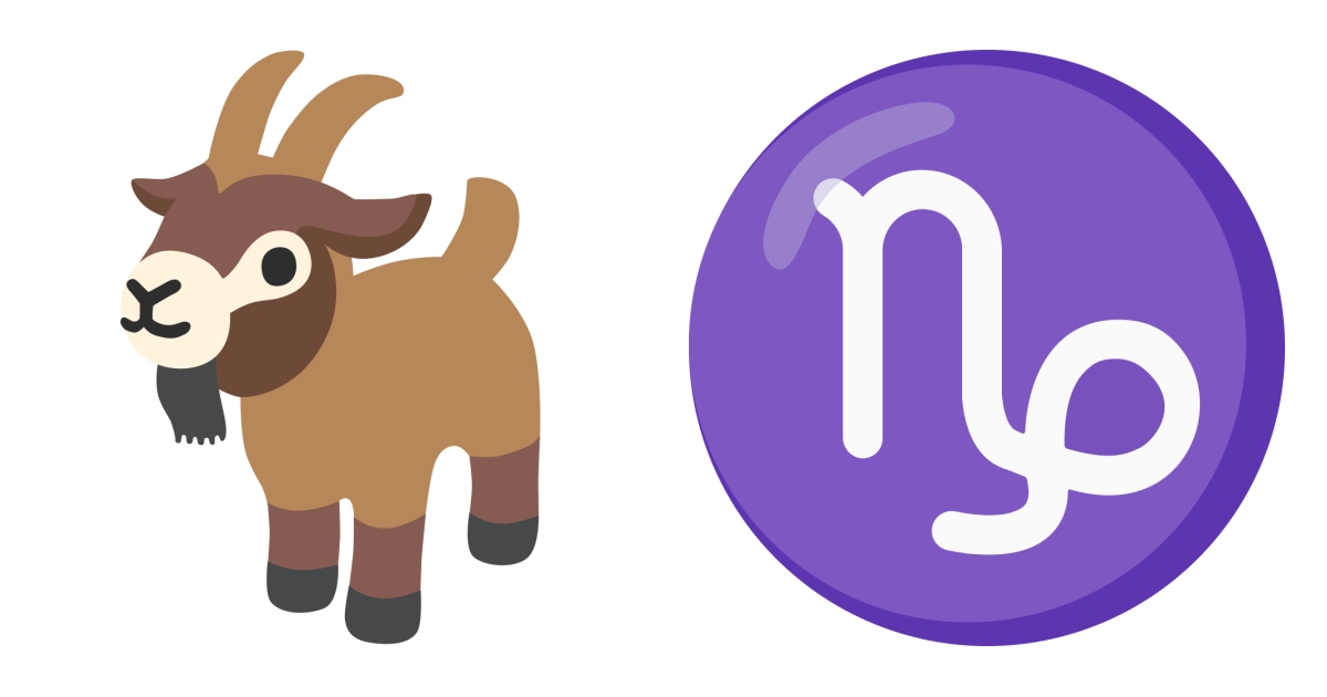 🐐 Steinbock Emojis ♑