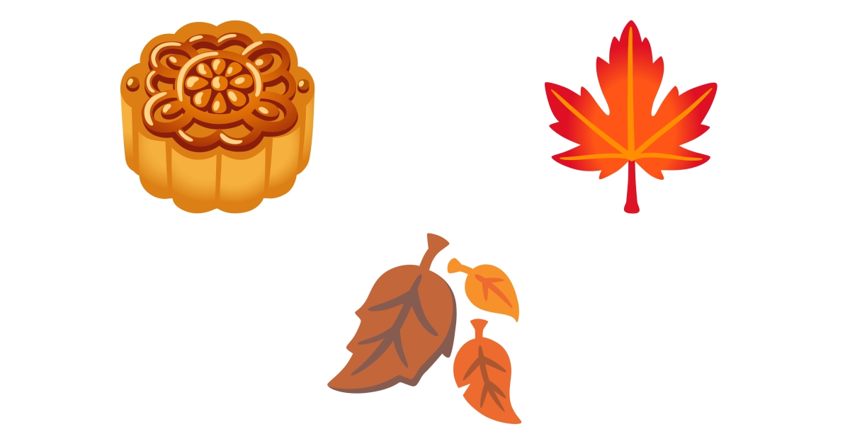 🍁 Herbst Emojis 🍂 🥮