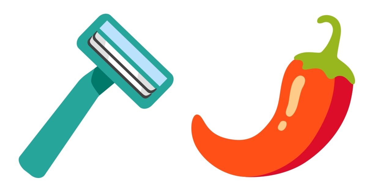 🌶️ scharf Emojis 🪒