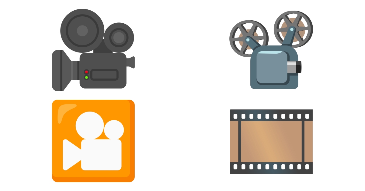 🎥 Kino Emojis 🎞️ 📽️ 🎦