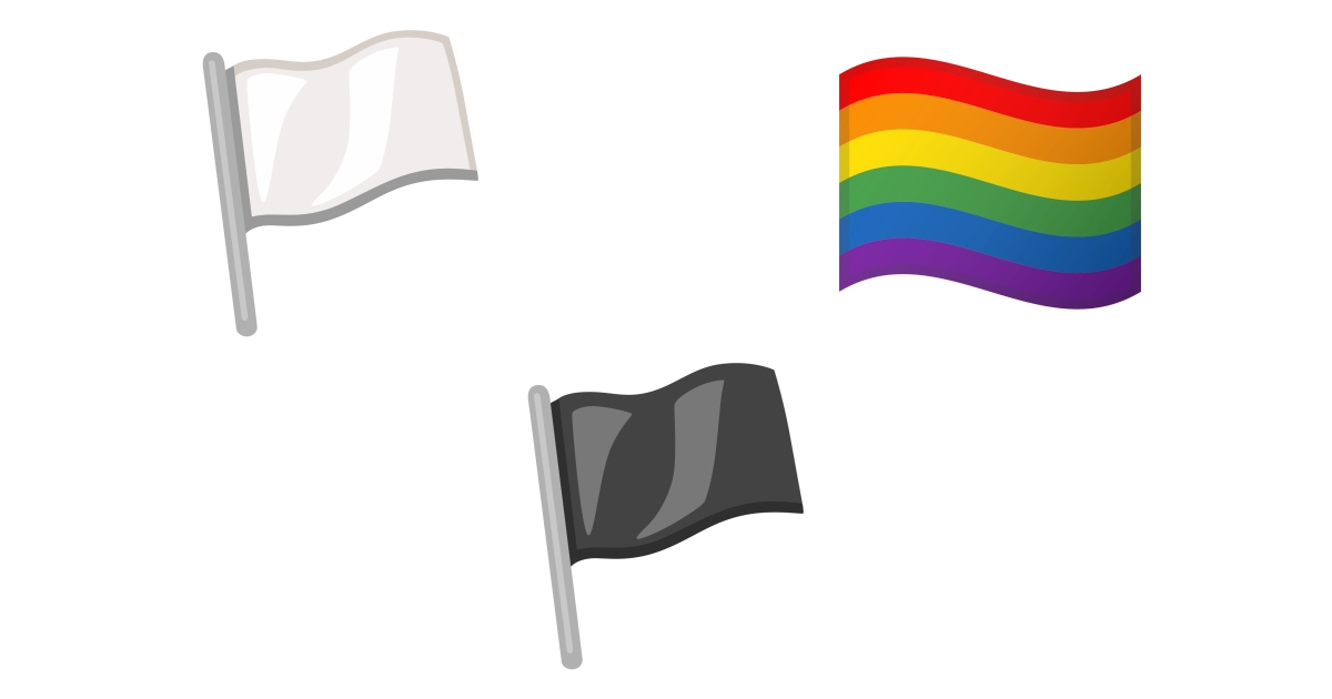 🏴 Fahne Emojis 🏳️ 🏳️‍🌈