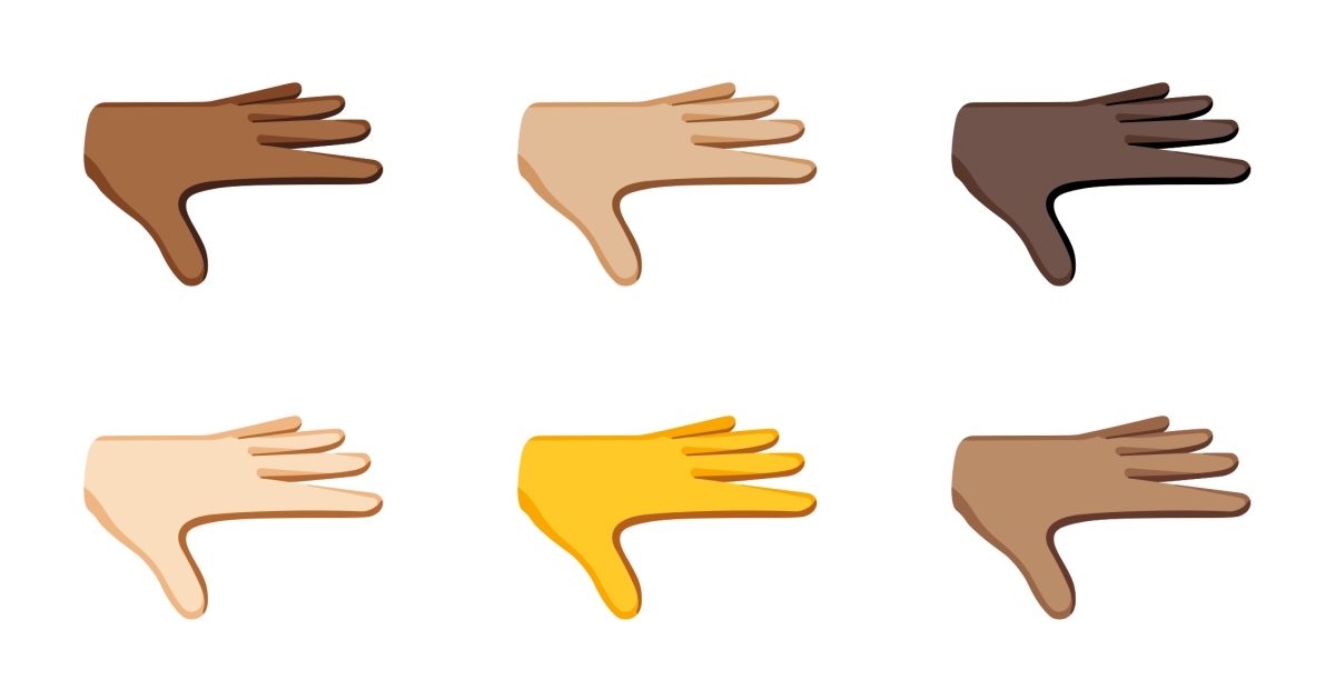 🫳 Ouste Emojis 🫳🏻 🫳🏼 🫳🏽 🫳🏾 🫳🏿
