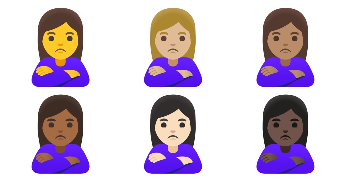 🙎‍♀️ Femme Qui Boude Emojis 🙎🏻‍♀️ 🙎🏼‍♀️ 🙎🏽‍♀️ 🙎🏾‍♀️ 🙎🏿‍♀️