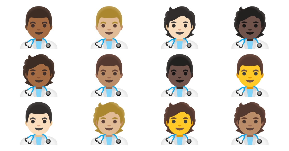 🧑‍⚕️ Infirmier Emojis 👨‍⚕️ 🧑🏻‍⚕️ 🧑🏼‍⚕️ 🧑🏽‍⚕️ 🧑🏾‍⚕️ 🧑🏿‍⚕️