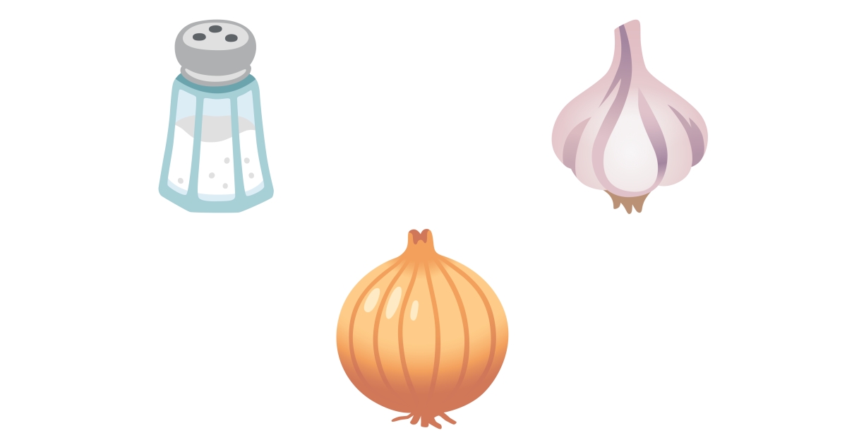 🧄 Condiment Emojis 🧅 🧂