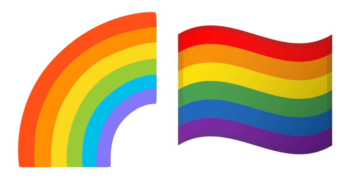 🌈 Arc-en-ciel Emojis 🏳️‍🌈