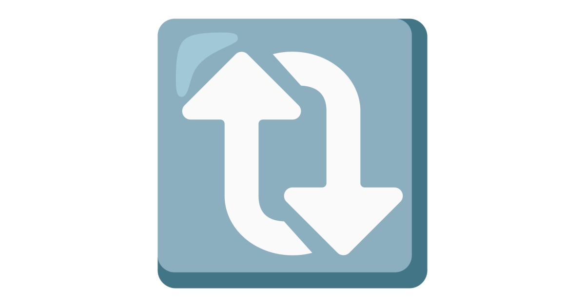 🔃 Symbole Recharger Emojis