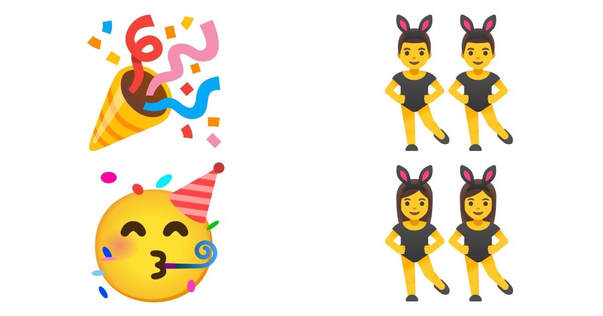 🥳 Party Emoji 👯‍♂️ 👯‍♀️ 🎉