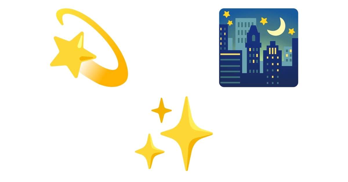 💫 Stelle Emoji 🌃