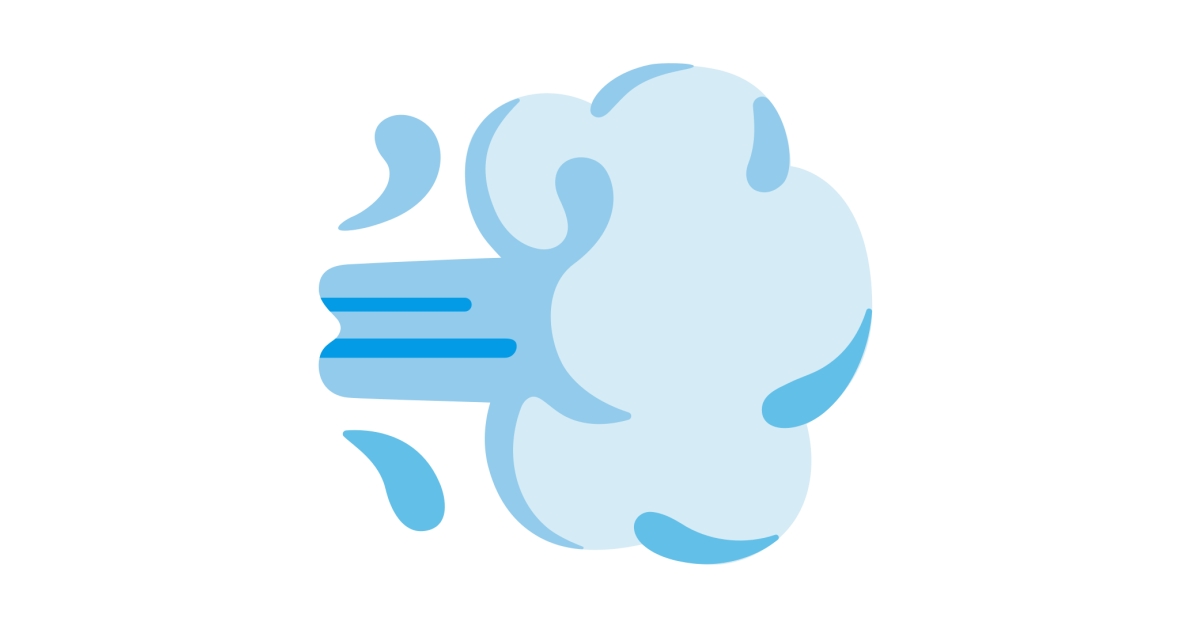 💨 Scappare Emoji