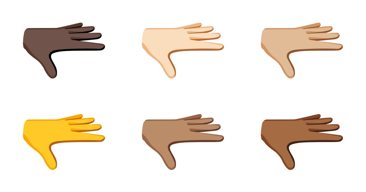 🫳 Imporre Emoji 🫳🏻 🫳🏼 🫳🏽 🫳🏾 🫳🏿