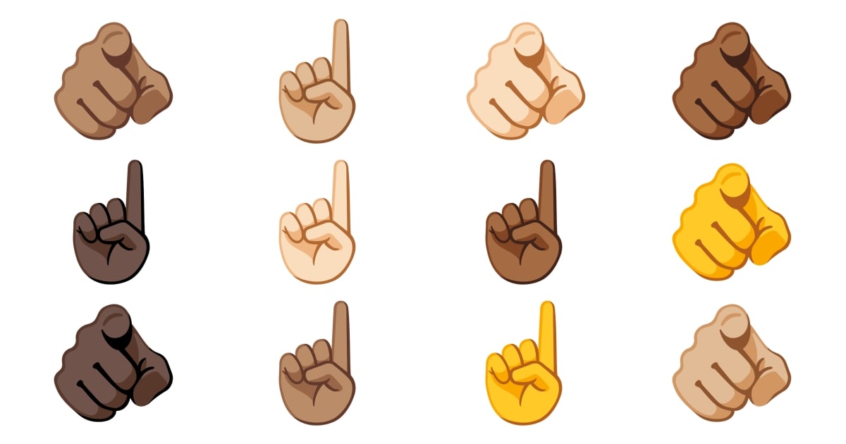 ☝️ Tu Emoji 🫵 ☝🏻 ☝🏼 ☝🏽 ☝🏾 ☝🏿