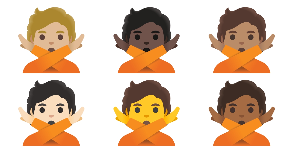 🙅 Non Bene Emoji 🙅🏻 🙅🏼 🙅🏽 🙅🏾 🙅🏿