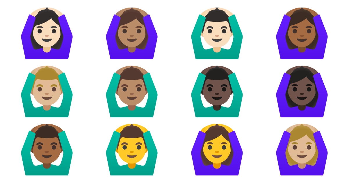 🙆‍♂️ D’accordo Emoji 🙆‍♀️ 🙆🏻‍♂️ 🙆🏼‍♂️ 🙆🏽‍♂️ 🙆🏾‍♂️ 🙆🏿‍♂️