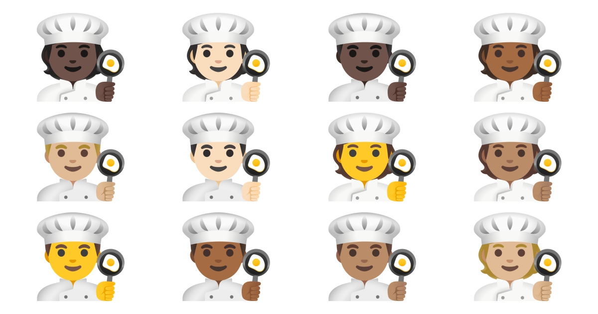 🧑‍🍳 Cuoco Emoji 👨‍🍳 🧑🏻‍🍳 🧑🏼‍🍳 🧑🏽‍🍳 🧑🏾‍🍳 🧑🏿‍🍳