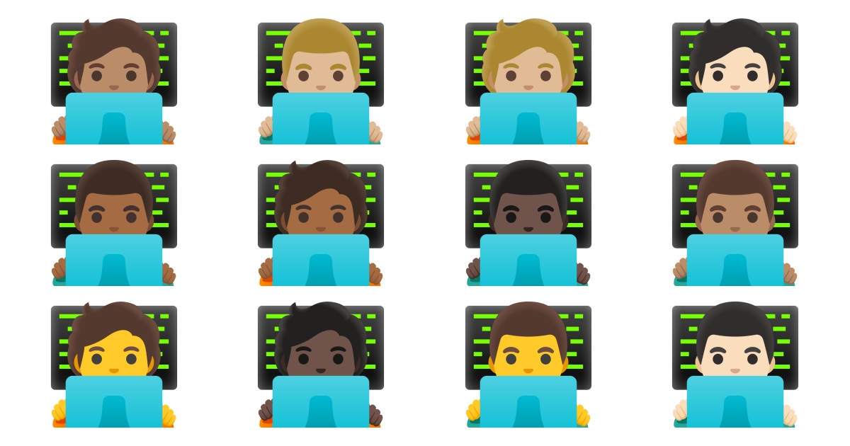 🧑‍💻 Sviluppatore Emoji 👨‍💻 🧑🏻‍💻 🧑🏼‍💻 🧑🏽‍💻 🧑🏾‍💻 🧑🏿‍💻