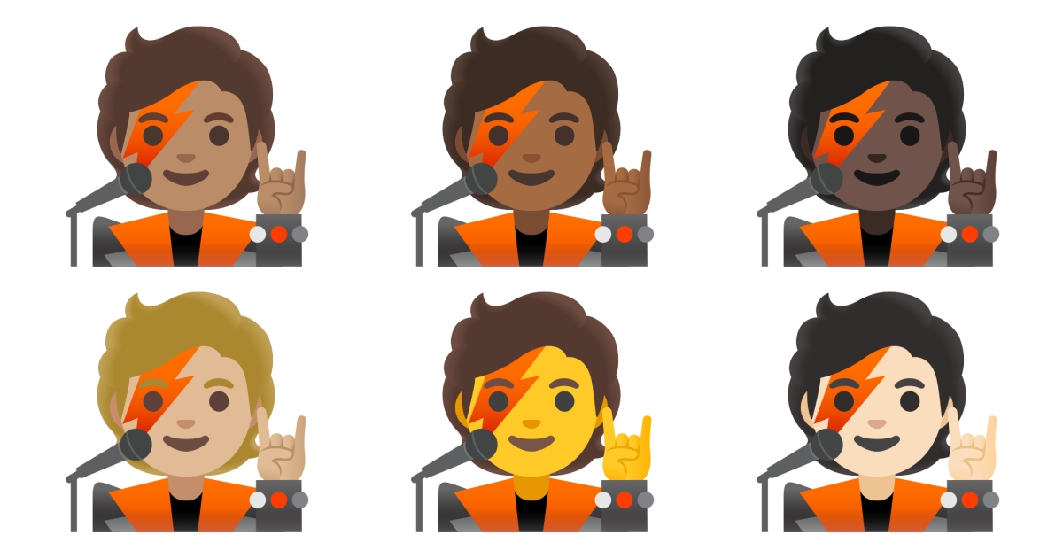 🧑‍🎤 Intrattenitore Emoji 🧑🏻‍🎤 🧑🏼‍🎤 🧑🏽‍🎤 🧑🏾‍🎤 🧑🏿‍🎤