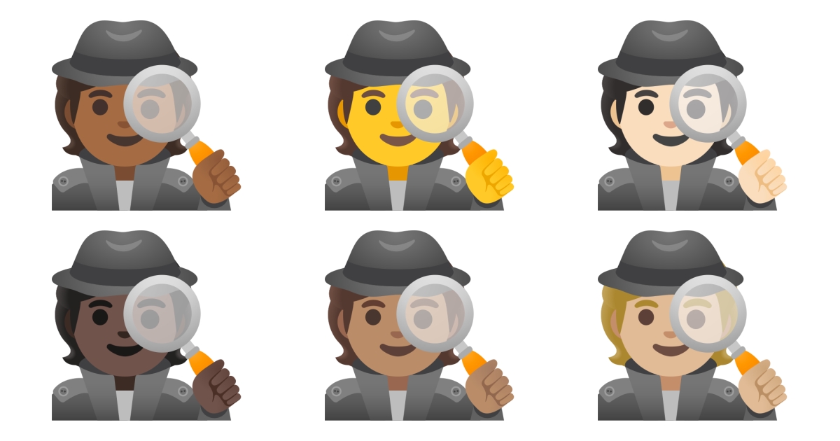 🕵️ Mistero Emoji 🕵🏻 🕵🏼 🕵🏽 🕵🏾 🕵🏿