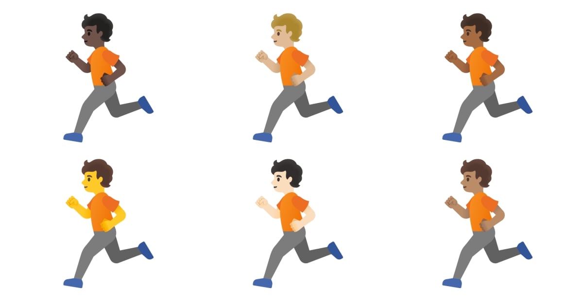 🏃 Persona Che Corre Emoji 🏃🏻 🏃🏼 🏃🏽 🏃🏾 🏃🏿