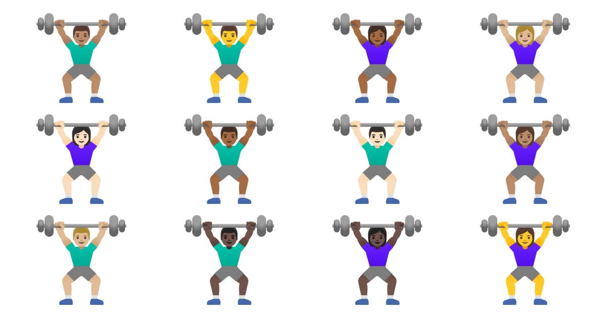 🏋️‍♂️ Pesi Emoji 🏋️‍♀️ 🏋🏻‍♂️ 🏋🏼‍♂️ 🏋🏽‍♂️ 🏋🏾‍♂️ 🏋🏿‍♂️