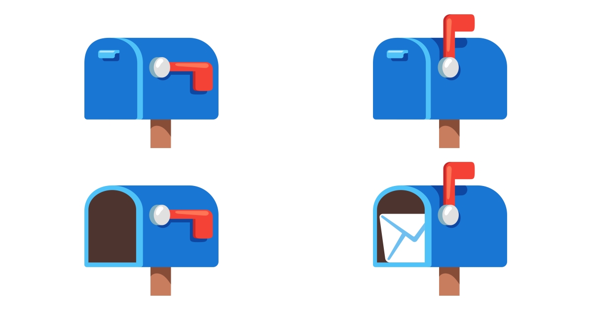 📫 Cassetta Postale Emoji 📪 📬 📭