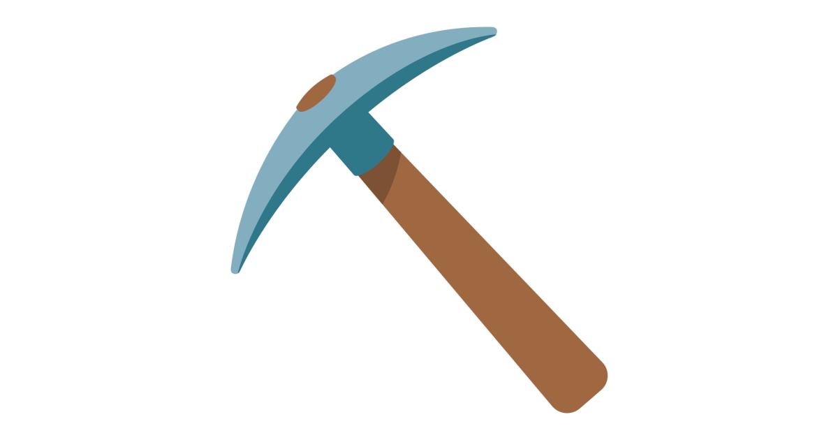 ⛏️ Picconare Emoji