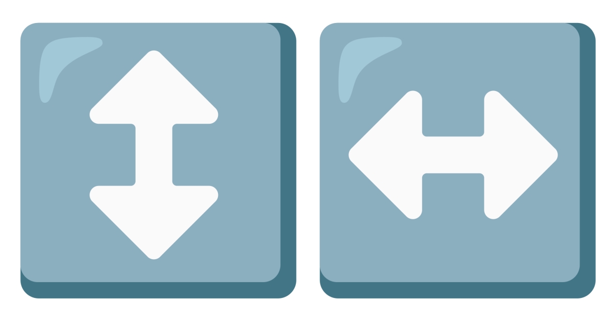 ↕️ Doppia Direzione Emoji ↔️